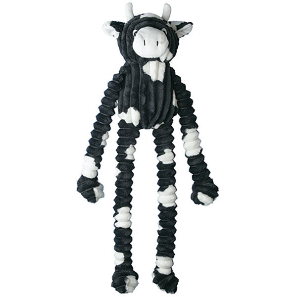 Patchwork Pet Fetch and Tug Dog Toys: Calvin the Cow Muttley Crew ...