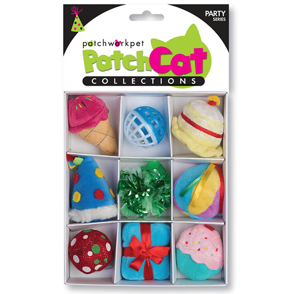 Party Box Set- Cat Toy – PatchworkPet